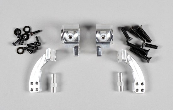 Alloy front hub set, 1.5mm offset.
